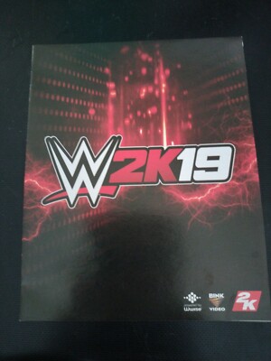 WWE 2K19 Manual Book - PlayStation PS3 - Authentic Manual Only! | eBay