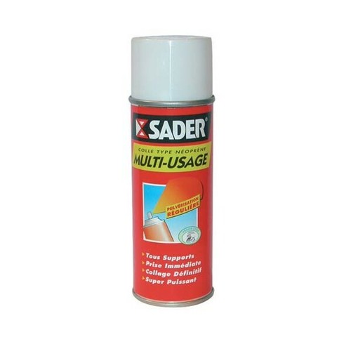 SADER - Colle type néoprène multi-usages gel - transparent - 200 mL ...