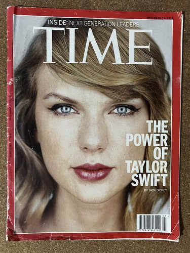 TIME Magazine Taylor Swift 24th November 2014 Vintage British American ...