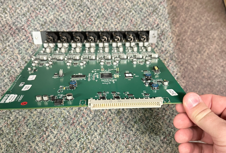 DiGiCo 8 Channel Analog Mic/Line Input Card, MOD-SDR-ADC, SD Series, 24 ...