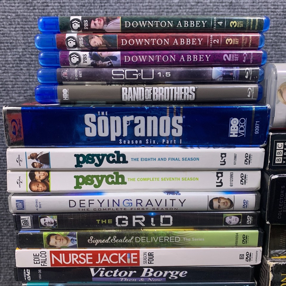 Huge Misc Lot Of Tv Series Dvds 40+ Seasons and Special Episode ...