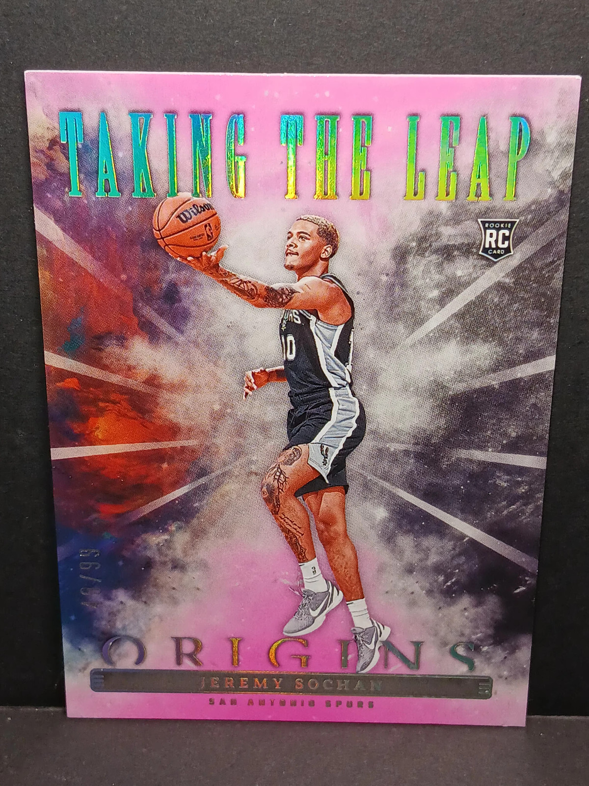 Jeremy Sochan 2022 Origins #23 Taking the Leap Price Guide - Sports ...