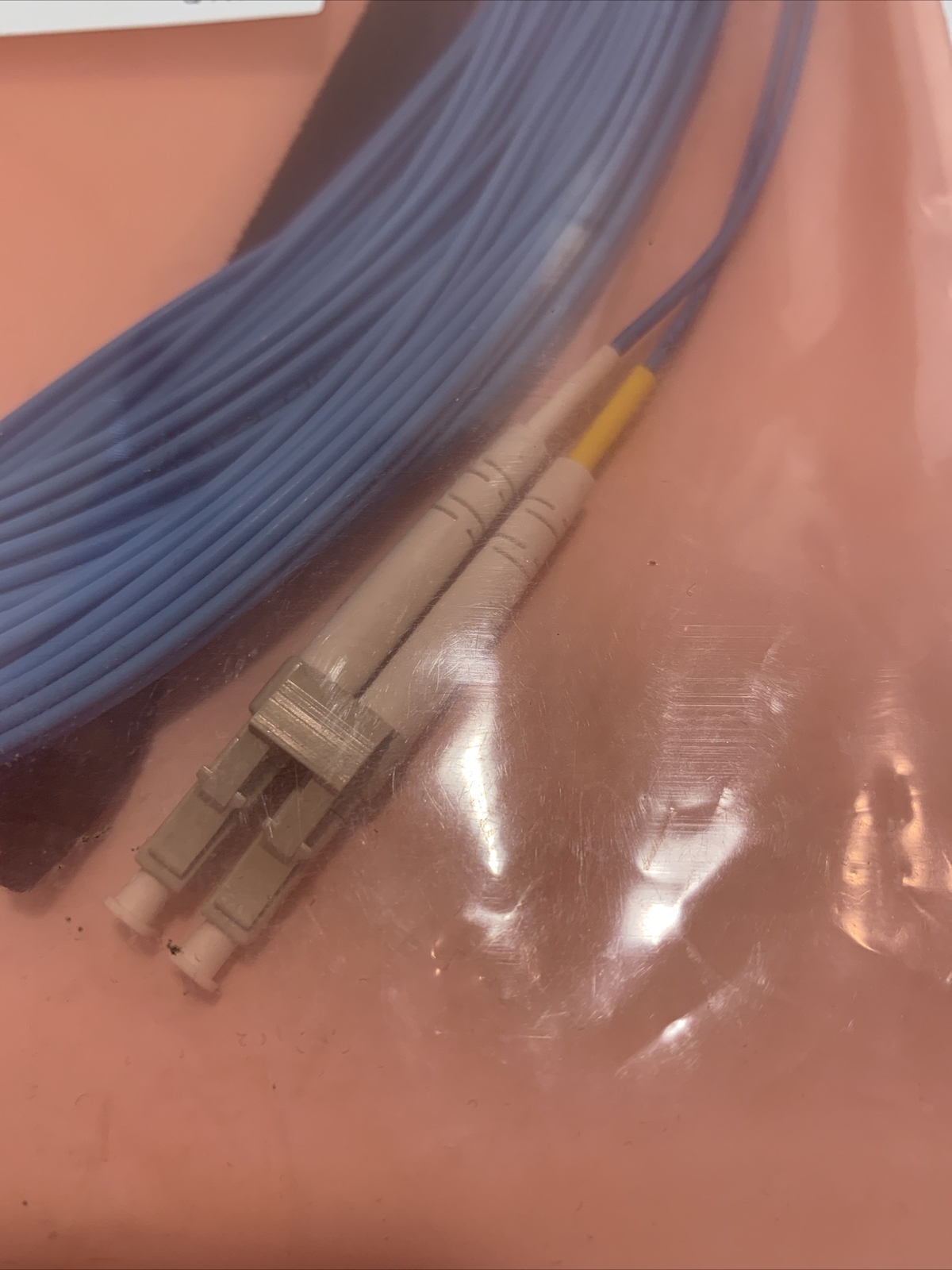NetApp X66250-15 LCD JPR MM 50um OM4 1.6mm Zip Plenum 15m Fiber Optic ...