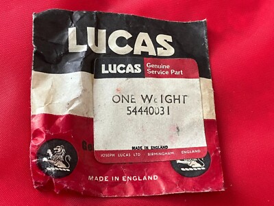 NOS Triumph BSA Norton Lucas Auto Advance Weight 54440031 TR6 T120 T100 ...