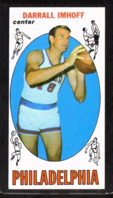 1969-70 Topps #4 Darrall Imhoff PHILADELPHIA 76ers ~ EX/MT oc | eBay