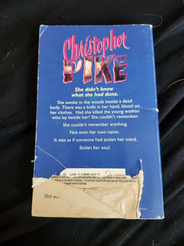 Vintage The Lost Mind Christopher Pike Archway 1995 YA Horror Paperback 9780671872694| eBay