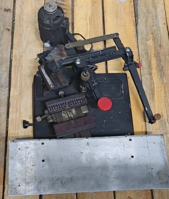 New Hermes Engravograph Vtg ENGRAVING MACHINE As Is Untested | eBay