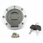 Fuel Gas Tank Cap Cover Lock w/Key For Yamaha YZF R1 R6 600 750 XJR ...