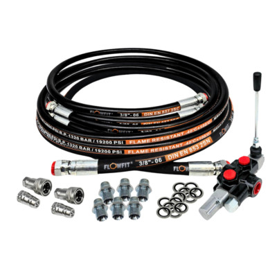 Log Splitter Kit with a Compact Auto Kick Out Lever Valve. 10 Tonne No ...