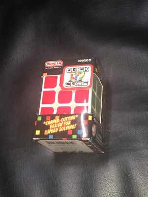 Duncan Quick Cube 3X3 Corner Cutting Puzzle Brain Game Skill Toy MIB ...