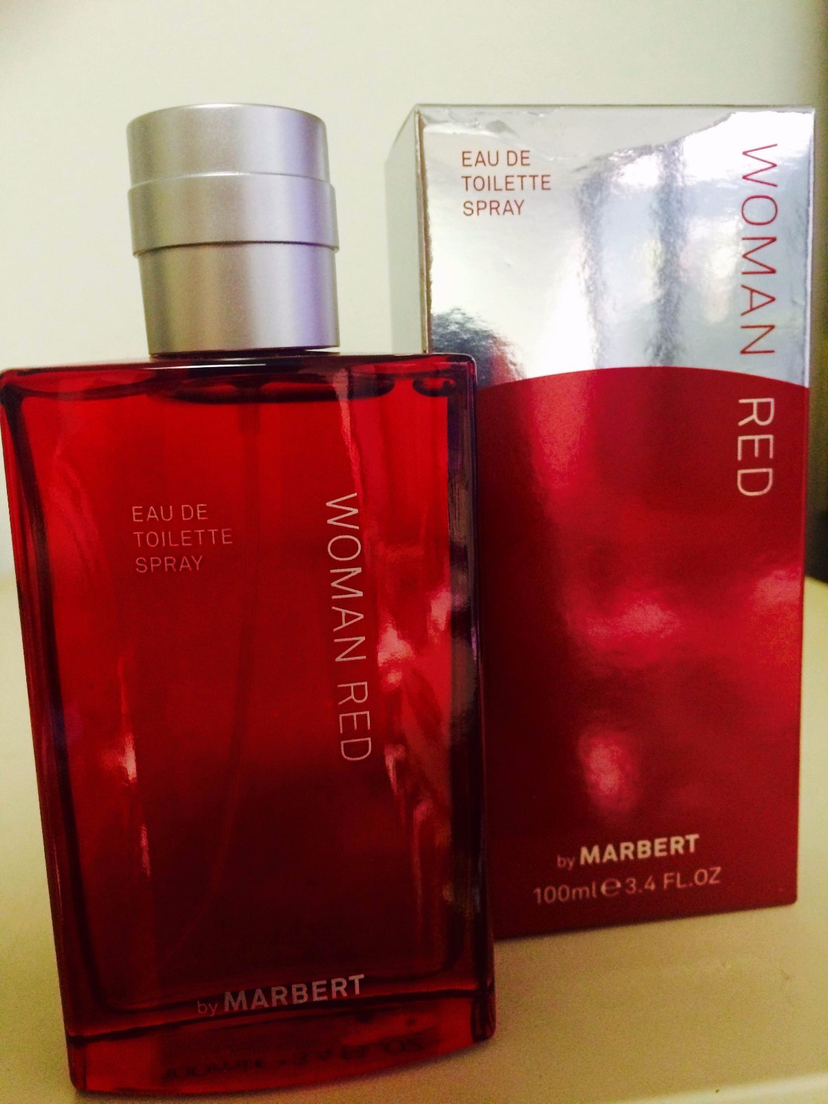 MARBERT WOMAN RED EAU DE TOILETTE 3.4 OZ / 100 ML NIB | eBay