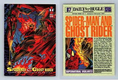 Spider-Man & Ghost Rider #87 The Amazing Spider-Man 1994 Fleer Trading ...