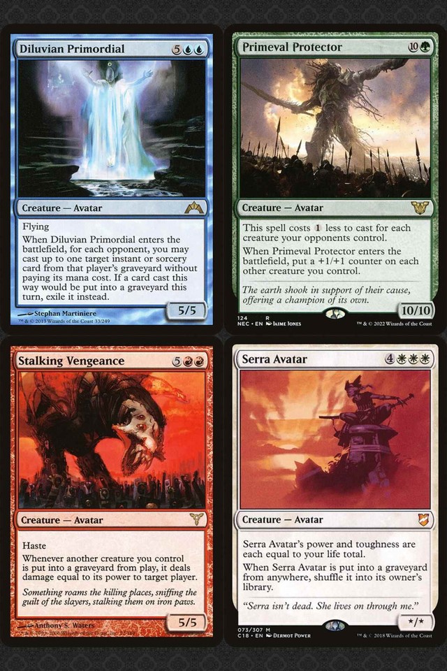 Progenitus AVATAR Commander Deck EDH Magic MTG Ready-to-Play Tribal 100 ...