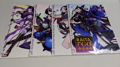 Doujinshi Fate Grand Order FGO " RAITA no RAKUGAKI bon " 1 to 4 Art ...