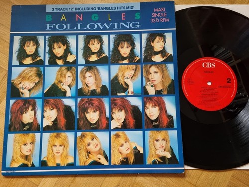 12" LP Disco Vinyl The Bangles - Following/ Hits Mix/ Megamix Holland ...