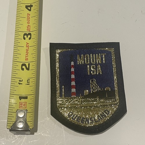 Vintage Mount ISA Australia Lighthouse Souvenir Travel Patch - FAST ...