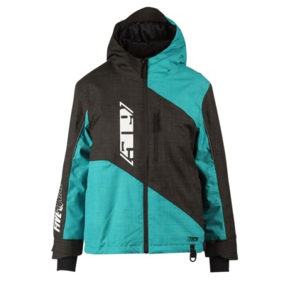 YOUTH ROCCO JACKET EMERALD SIZE 8 Snowmobiling Waterproof F03003100-008 ...