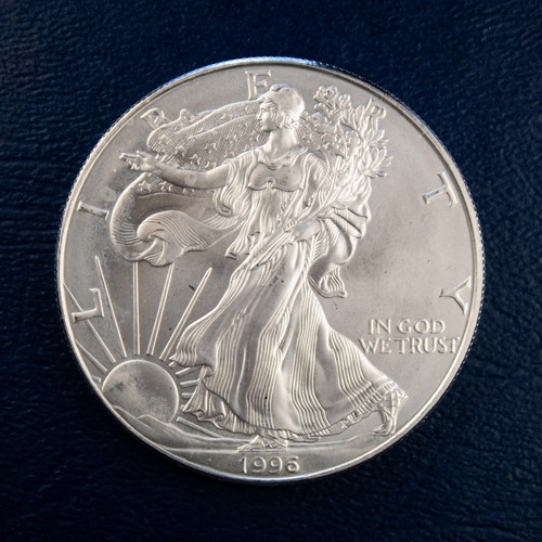 1996 Silver Eagle Bullion Coin, Uncirculated Condition, Key Date Mint ...
