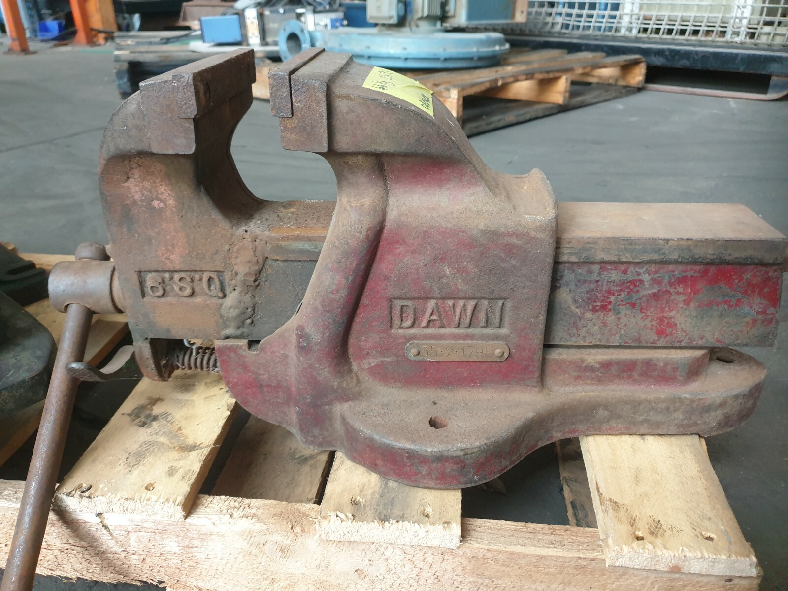 DAWN 150mm 6 inch industrial bench vice | eBay Australia