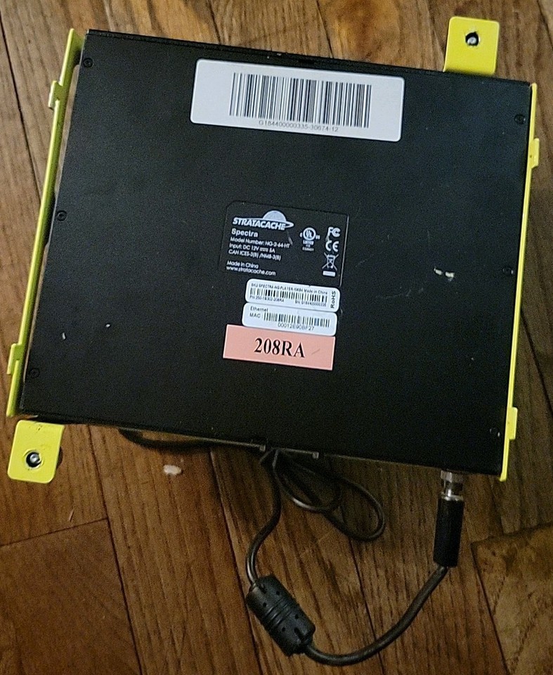Stratacache Spectra NG-2-64-HT With Blue Metal Case (Was Used At A ...