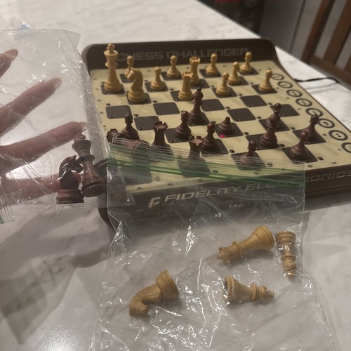 Fidelity Electronics Chess Challenger Electronic Chess Board Game ...