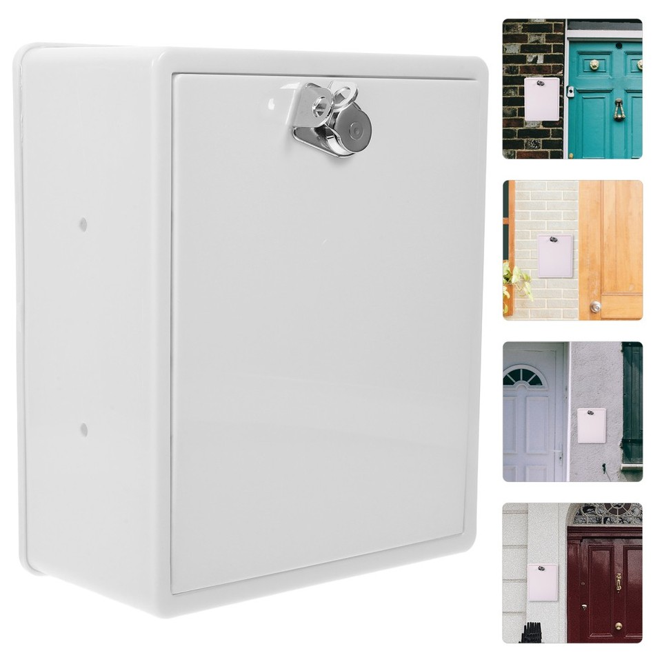 Milk Box Locking Bathroom Cabinet Baby Front Porch Holder for Packages ...