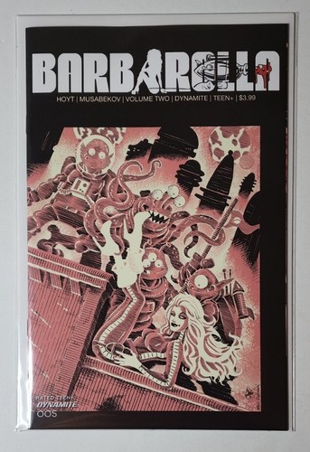 BARBARELLA #5 COVER M TMNT HOMAGE HAESER NM DYNAMITE 2021 | eBay
