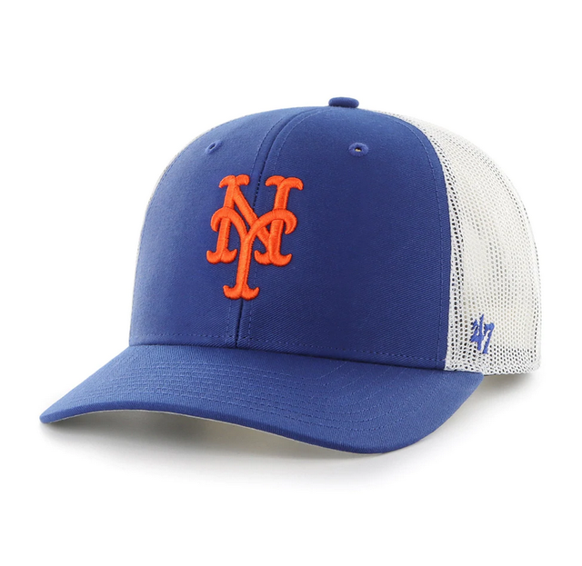 New York Mets '47 Brand Royal Blue Trucker Adjustable Hat for sale ...
