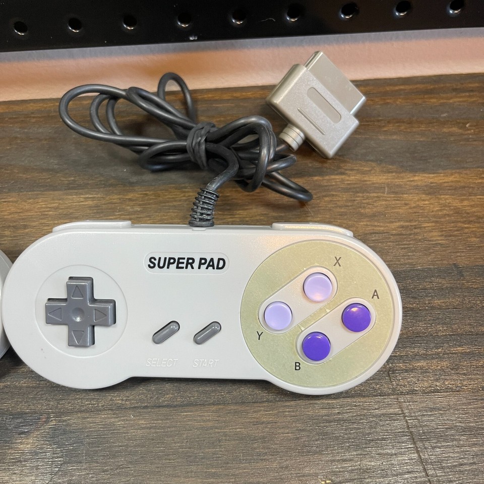 Hyperkin SuperPad Controller Lot of 2 for Super Nintendo SNES - TESTED ...