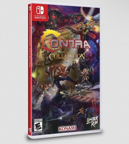 Contra Anniversary Collection: Limited Run Switch Brand New Game ...