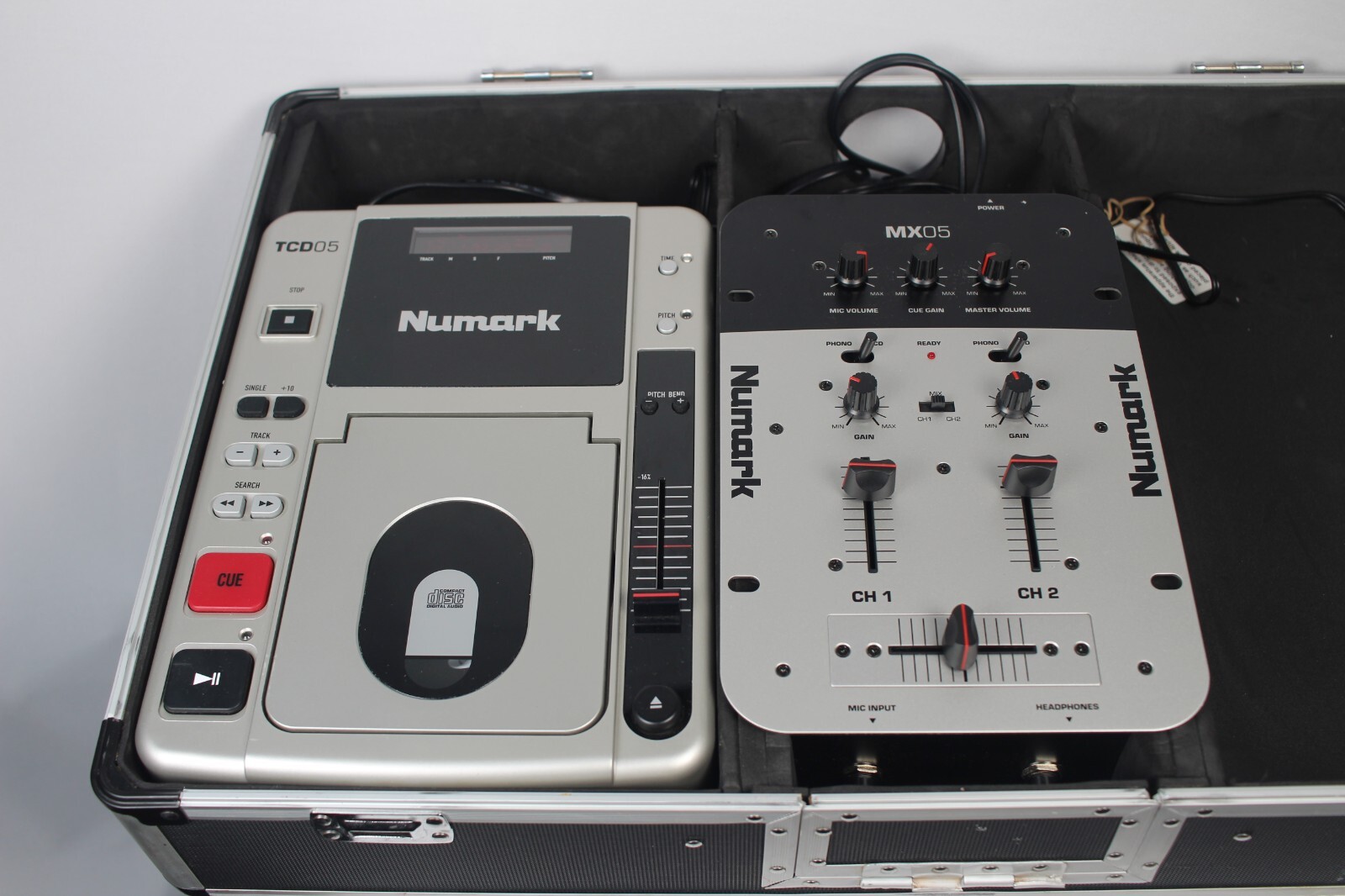 Numark MX05 Mixer 1 CD TCD05 CDJ MISSING 1 CD PLAYER (SYSTEM INCONPLETE ...