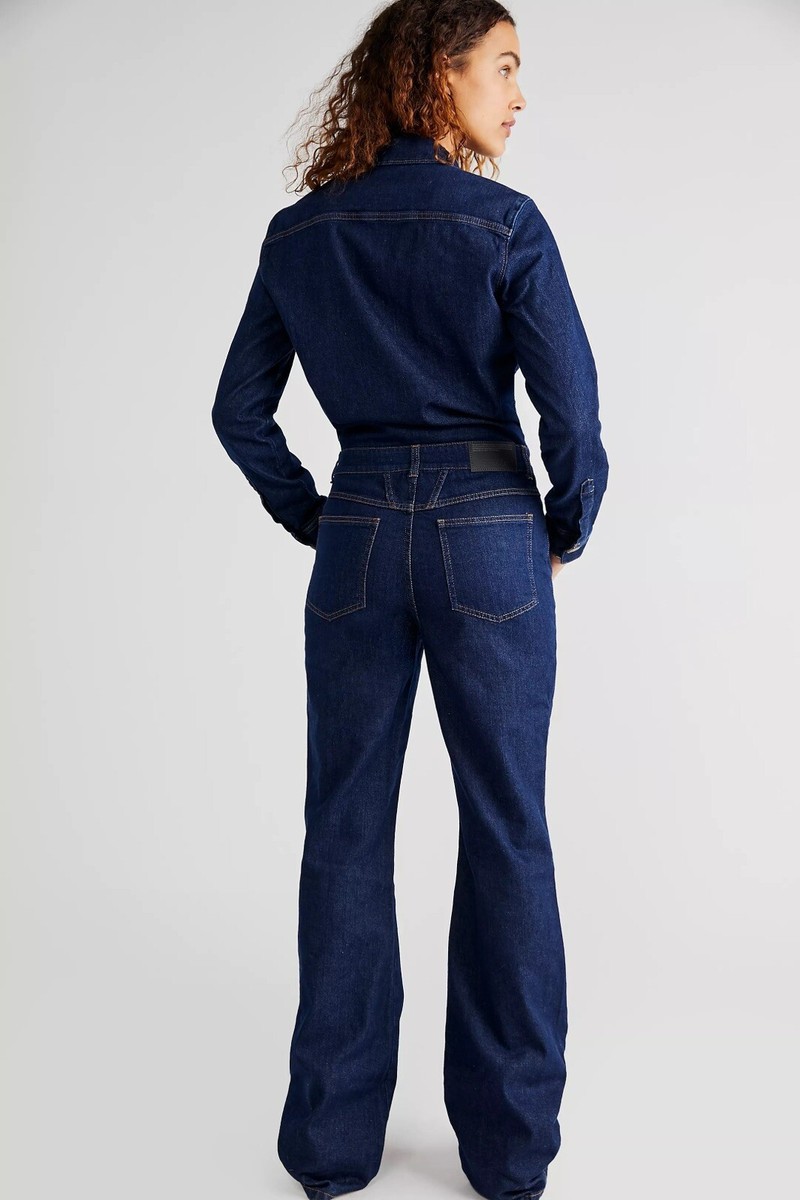 Free People x Closed Denim Leoma Jumpsuit Coverall Overall Free People x Closed Denim Leoma Jumpsuit Coverall Overall