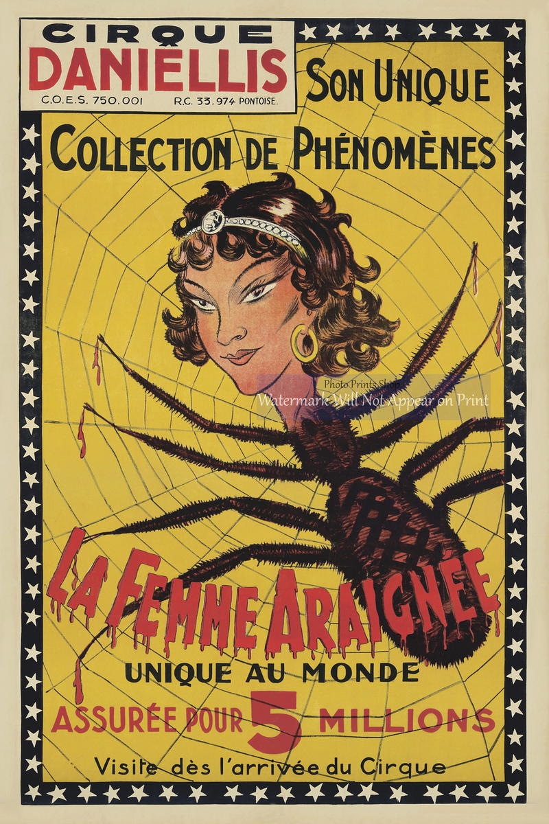 Circus Sideshow Poster