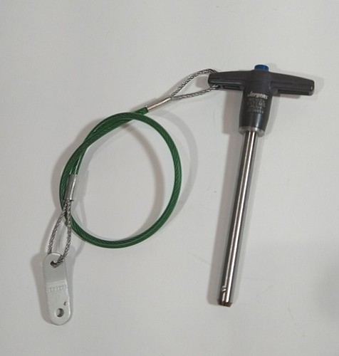 1/4"X2.50" JERGENS 801024-MLC / 801024MLC Push Button T-Handle Quick ...