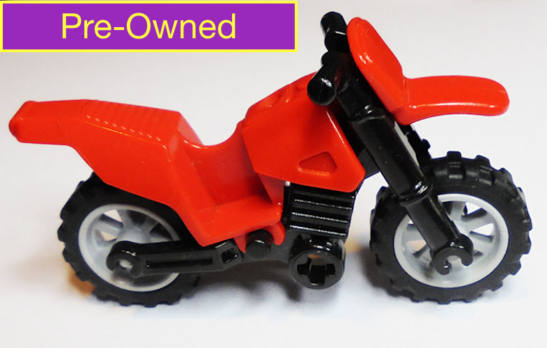 Lego Motorcycle Dirt Bike Scooter Minifigure Sport Ninja Police Bicycle ...