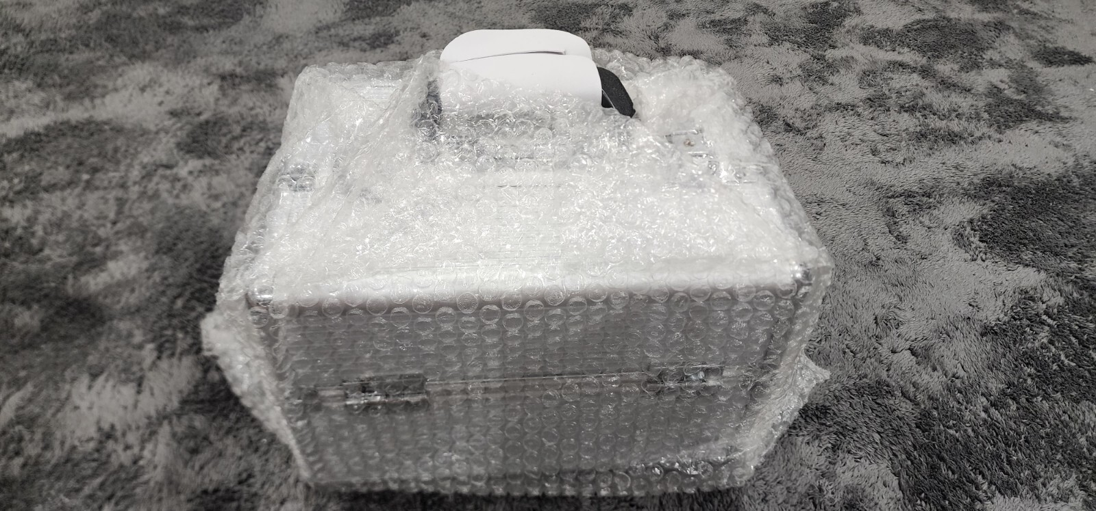 Makeup Box Large Space Case Nail Cosmetic Vanity Beauty Storage SILVER ...