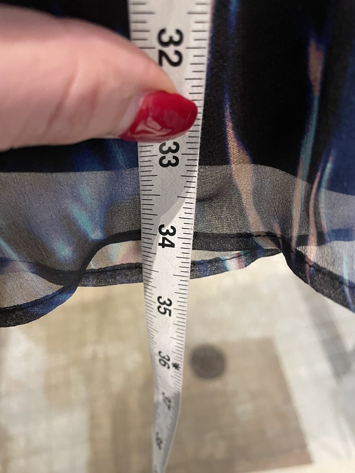 Rory Beca Electric Exotic Purple SILK Loose Bohemian Summer Blousy ...