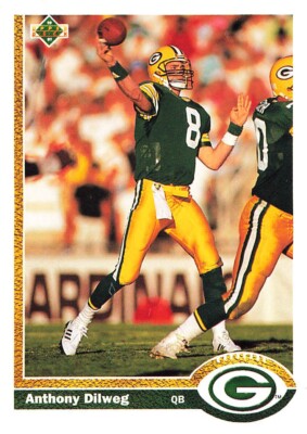 1991 Upper Deck #214 Anthony Dilweg Green Bay Packers | eBay