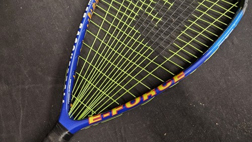 E-Force Power Racquetball Racket Titanium Venom 22" W/ Case 10.5" Cross ...