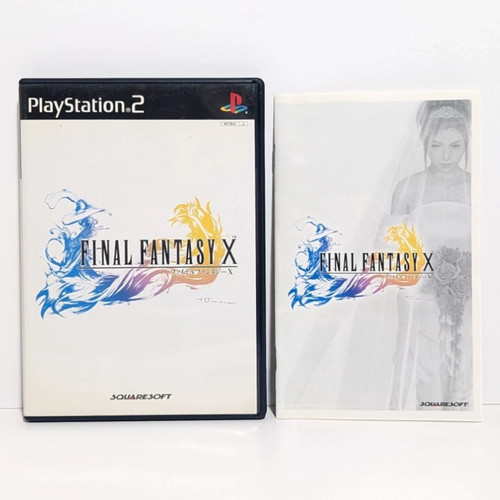 Final Fantasy X SONY PlayStation 2 PS2 2001 Square Soft NTSC-J Japanese Ver | eBay