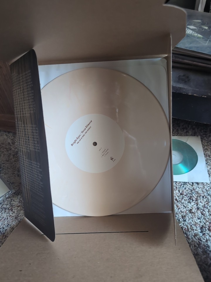 Bright Eyes / Neva Dinova Split 10" One Jug of Wine, Two Vessels 2004 M ...