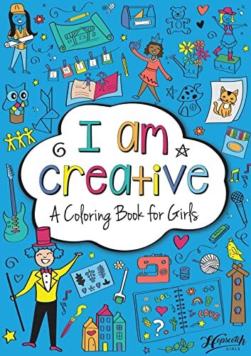 I Am Creative: A Coloring Book for Girls | eBay