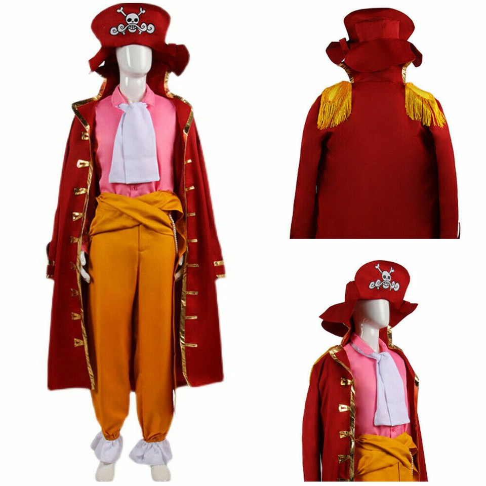 Anime One Piece Gol·D·Roger Cosplay Costume Halloween Carnival Suit | eBay