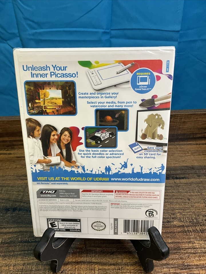 uDraw Studio (Nintendo Wii, 2011) NEW GAME ONLY 785138304168 | eBay