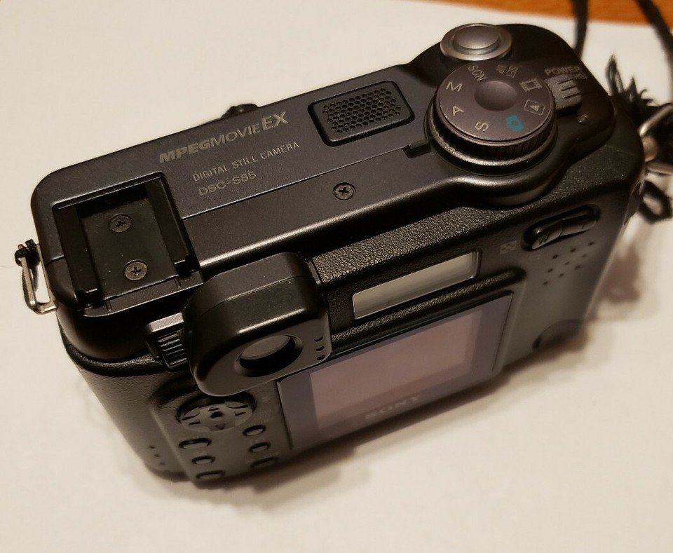 Sony Cyber-shot DSC-S85 4.1MP Digital Camera - Black 027 27242591028| eBay