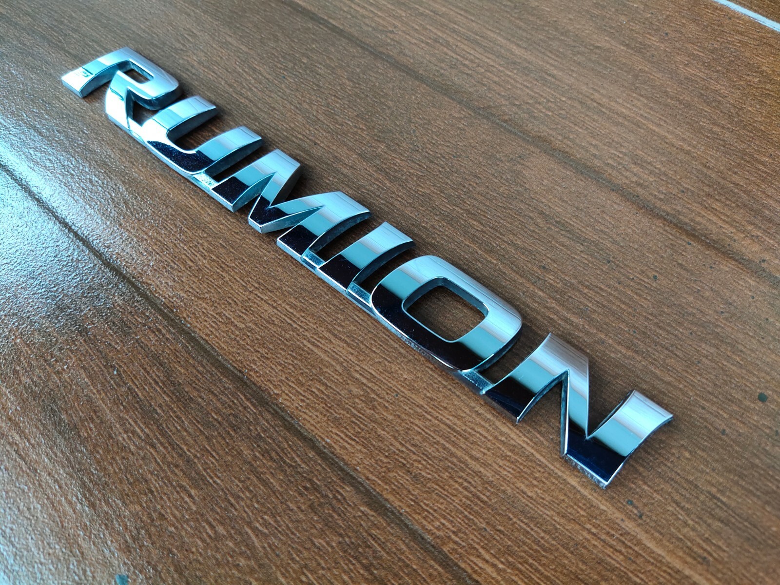 RUMION Rear Trunk Emblem Badge TOYOTA COROLLA RUMION 2008-15 Genuine ...