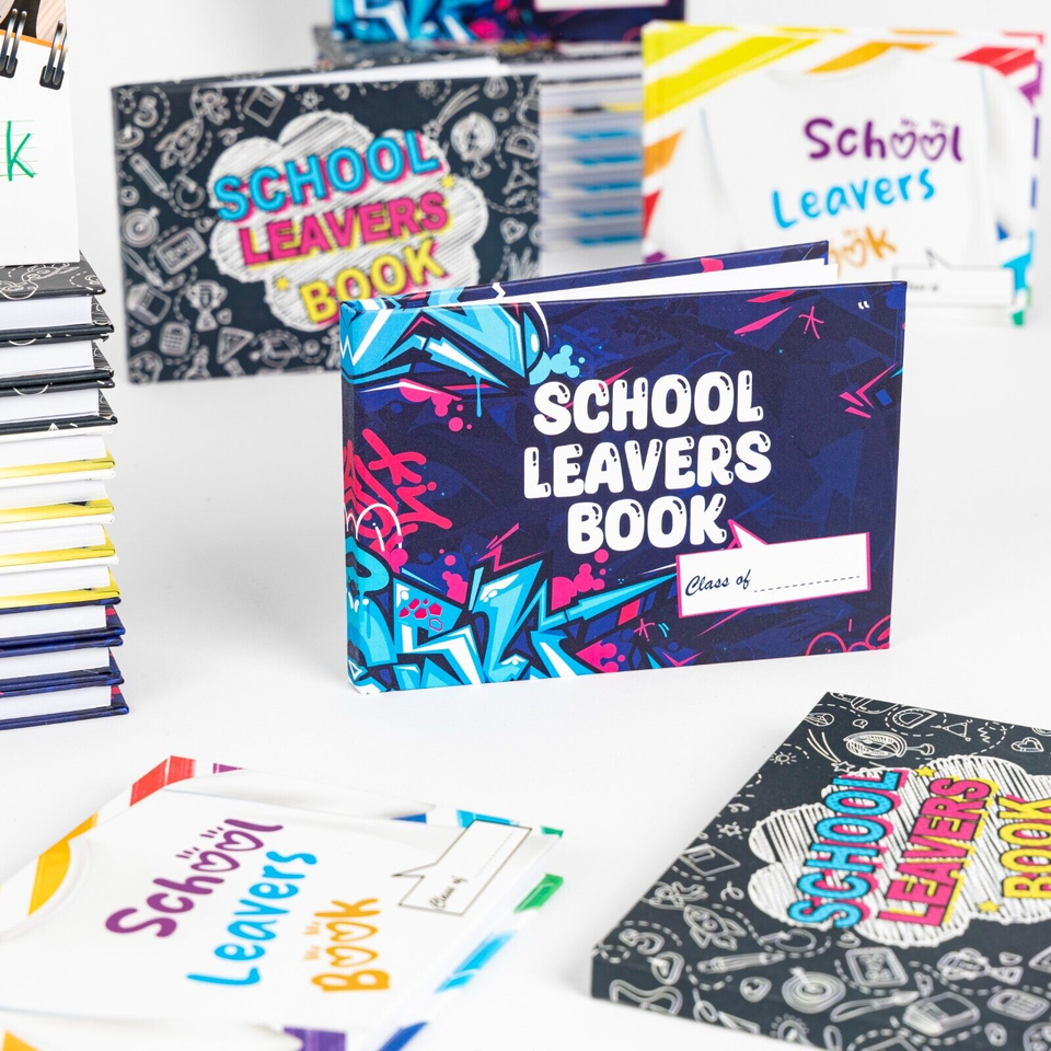 30 Pack Leavers Book School College Autograph Hard Backed Padded Cover ...