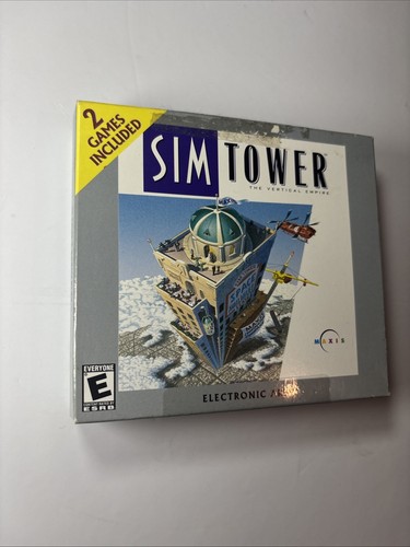 NEW Vintage Sim Tower/Isle Missions In The Rainforest PC Game Brand New ...