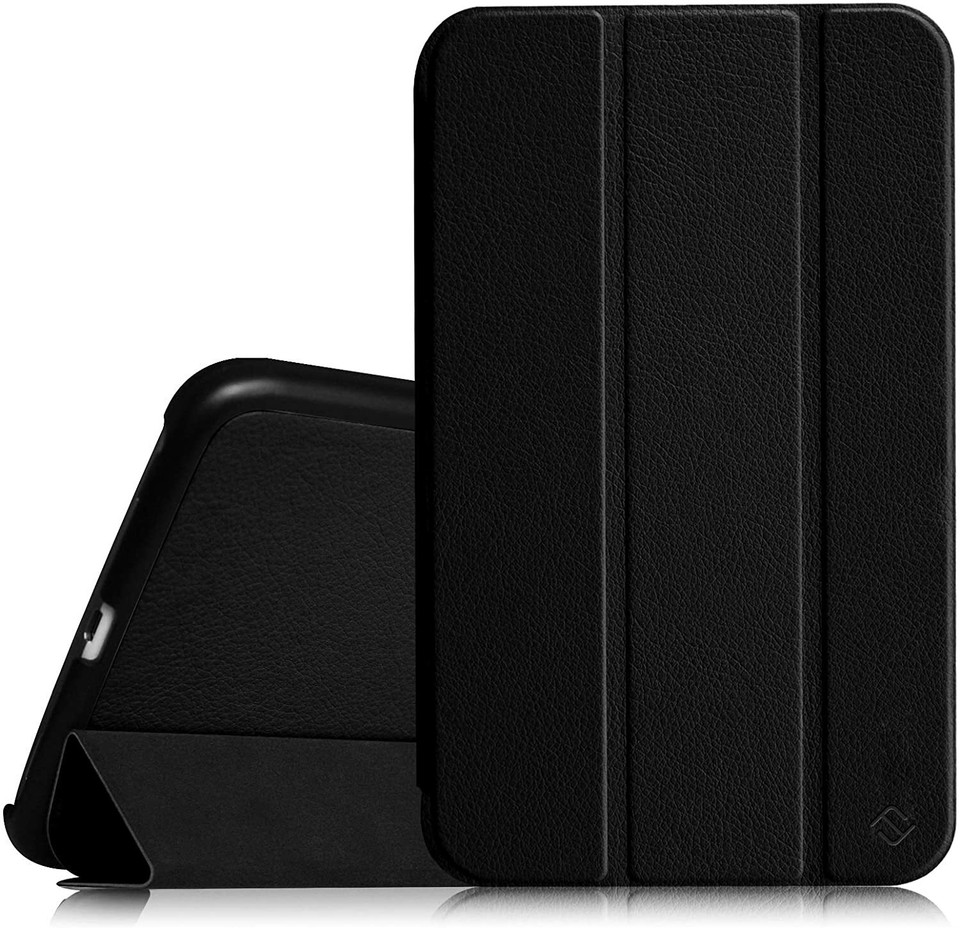 Folio Slim Shell Case Stand Cover for Samsung Galaxy Tab 4 8 8.0" Inch ...