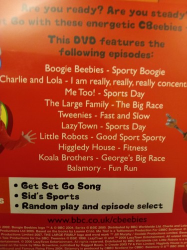 CBEEBIES GET SET GO DVD KIDS OVER 2 HOURS | eBay UK